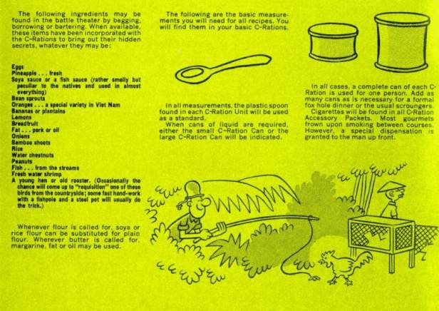 Vietnam C-Ration Cook Book – CherriesWriter – Vietnam War website