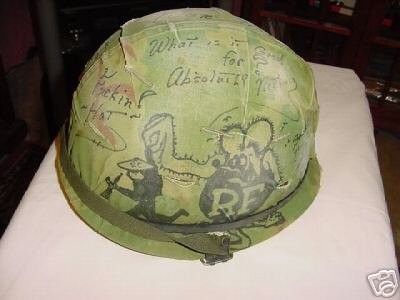 rare-1967-vietnam-graffiti-camouflage-helmet-w_1 ...